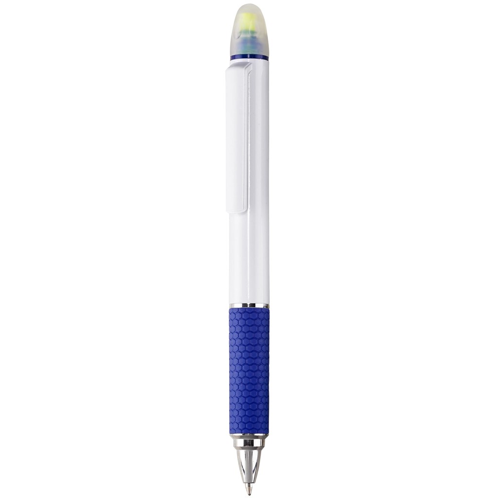 Altitude Topaz Highlighter Ball Pen - Blue - Attika Brands